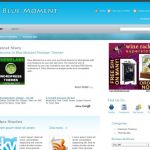 Blue Moment WordPress Theme - MeThemes
