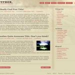 Cypher WordPress Theme - MeThemes