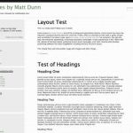 Elegant Blog WordPress Theme - MeThemes