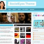 SocialEyes WordPress Theme - MeThemes