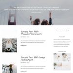 Gallery Pro minimalist WordPress theme - MeThemes